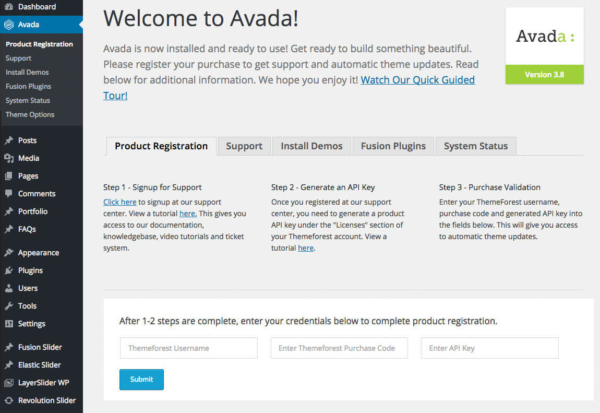 Tutorial Avada - Configuración general del tema (1)
